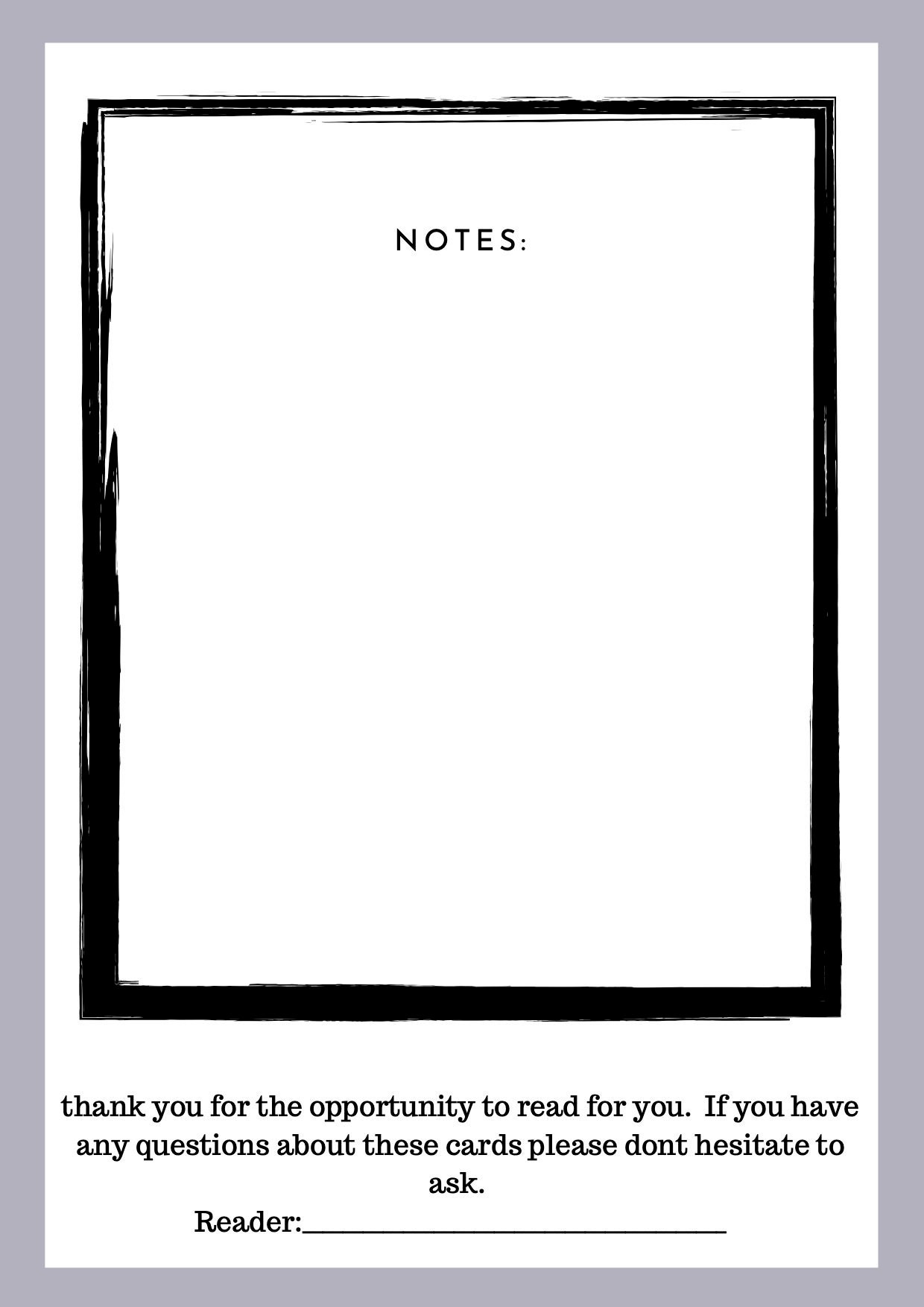 Pdf Spirit Guide Tarot Reading Template/ Cheat Sheet - Etsy