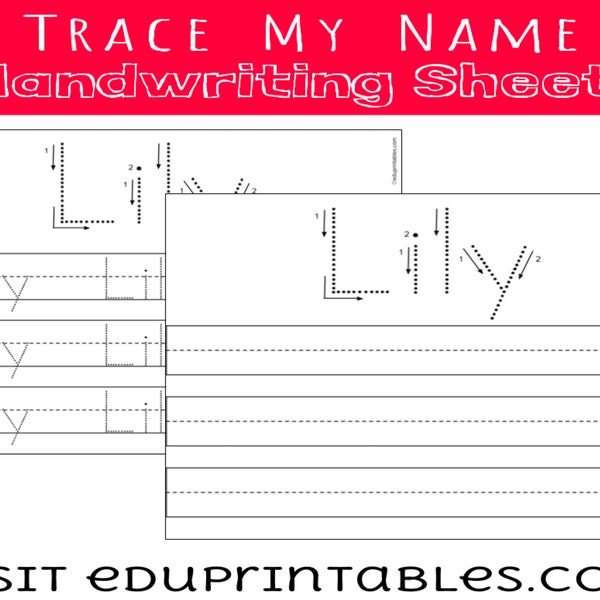 Tracing With Arrows - Etsy