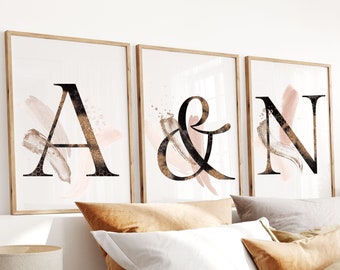 Gold Name Above Bed - Etsy