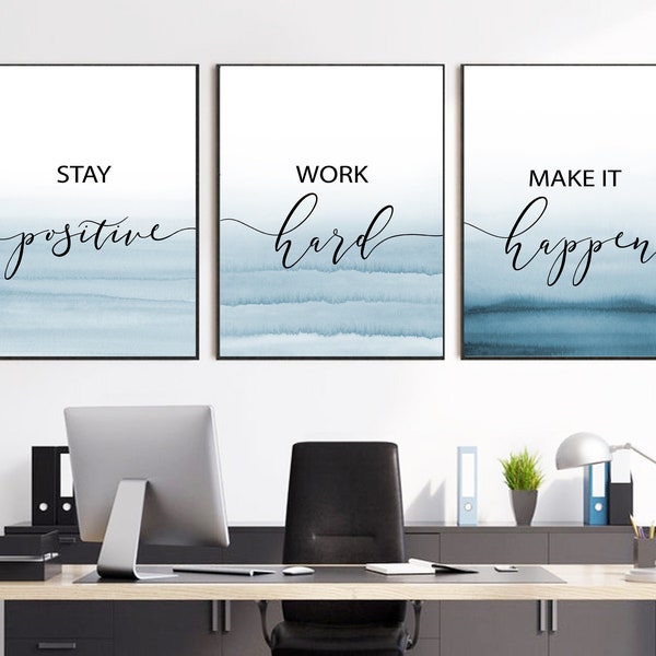 Work Hard Print - Etsy