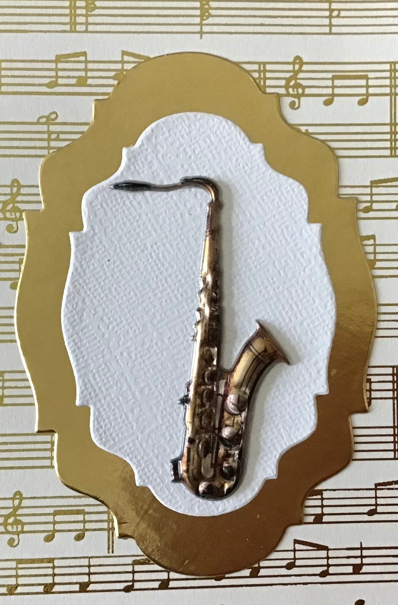 Saxophone Birthday Card Sax Player Greeting Card Jazz or - Etsy
