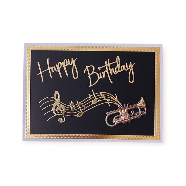 Brass Band Greeting Card - Etsy