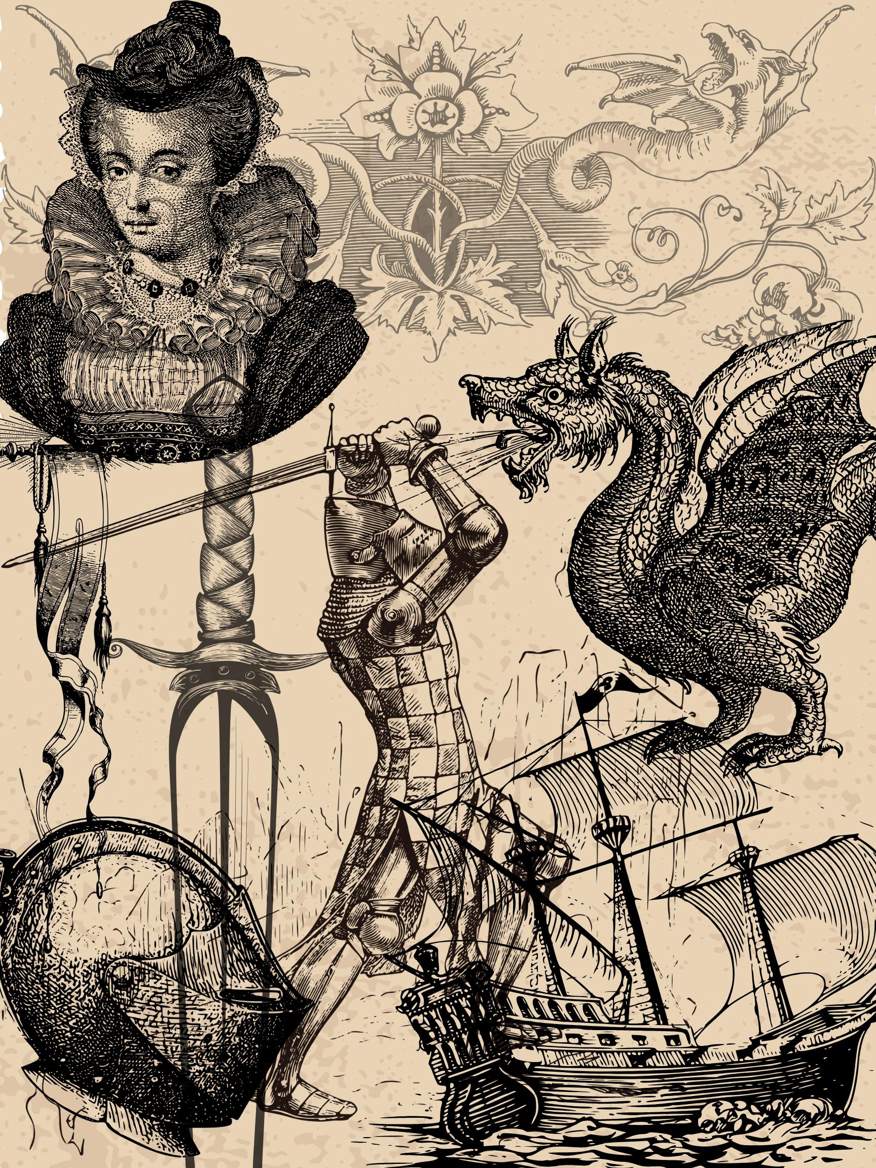 Medieval Wall Art Pack of 5 Digital Download - Etsy