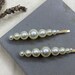Pearl Hair Pin Duo Pearl Bobby Pins Elegant Bridal Hair - Etsy