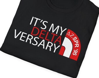 It's My Deltaversary T-shirt , Personalized Shirt, Delta Tee, Unisex ...
