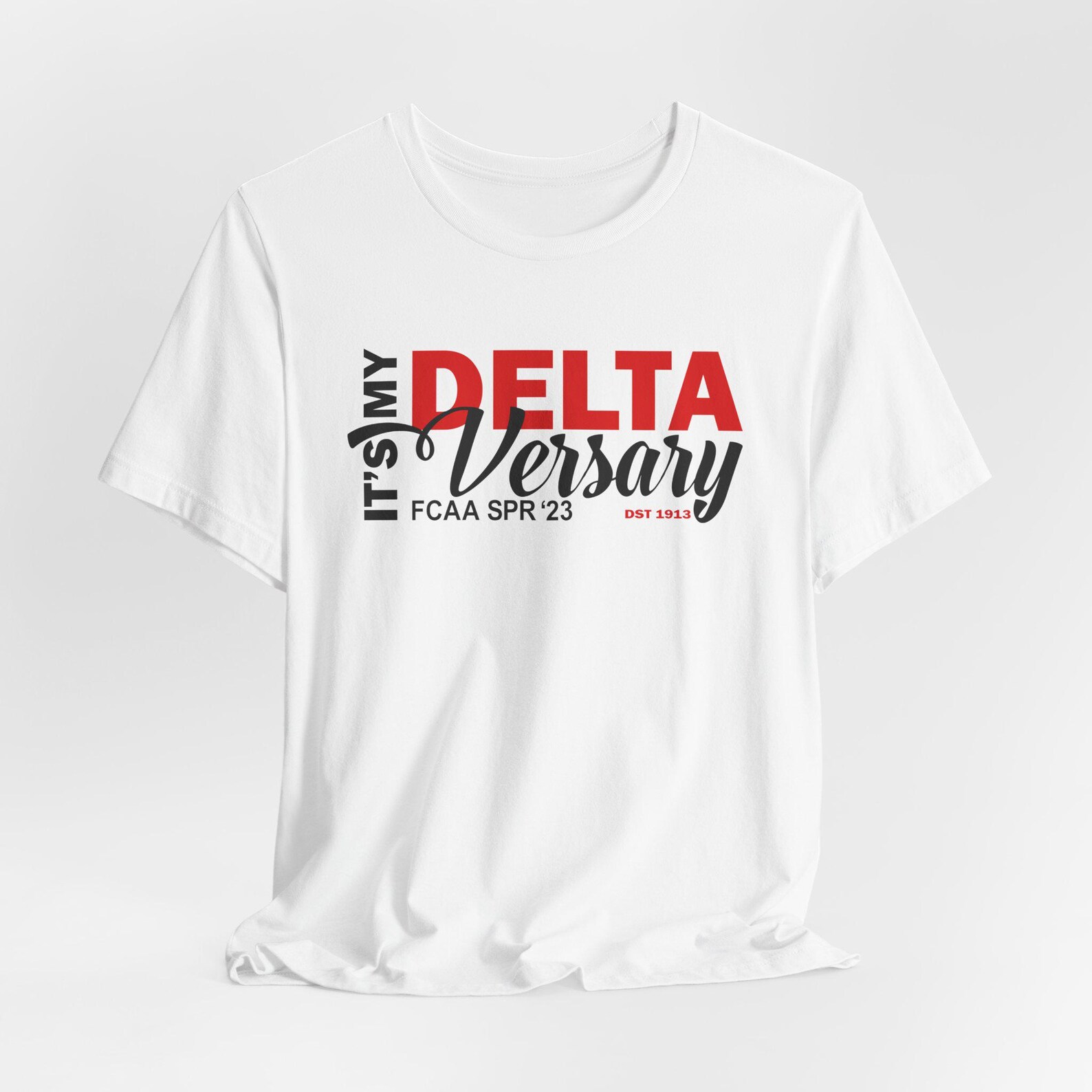 It's My Deltaversary T-shirt , Personalized Shirt, Delta Tee, Unisex ...