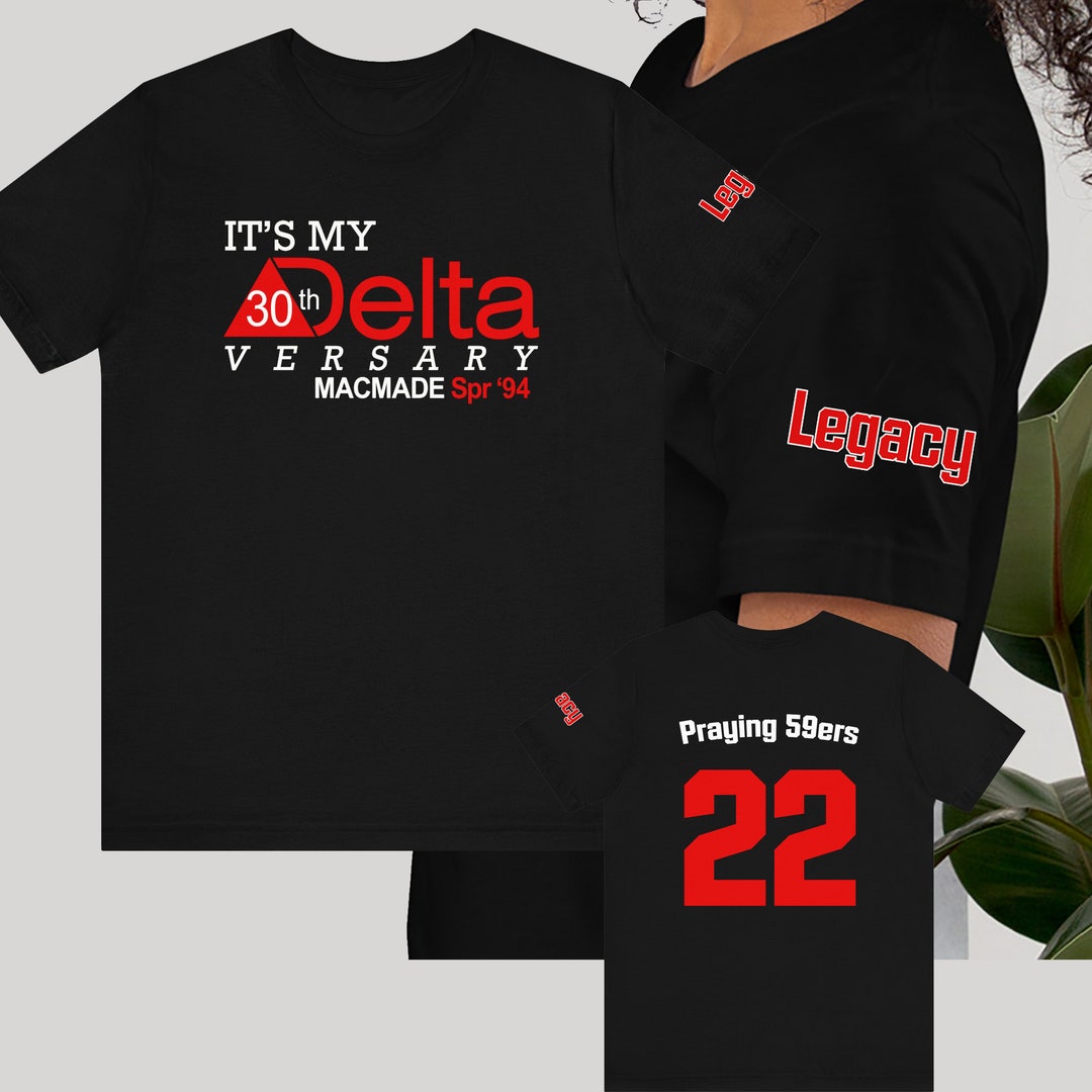 It's My Deltaversary T-shirt , Personalized Shirt, Delta Tee, Unisex ...