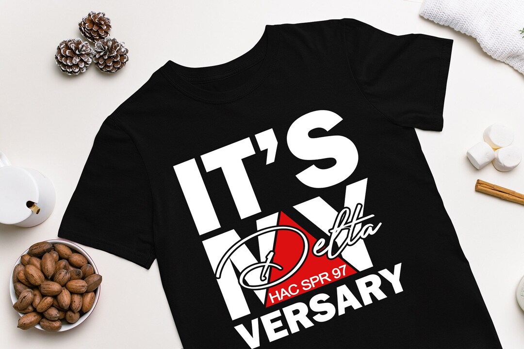 It's My Deltaversary T-shirt , Personalized Shirt, Delta Tee, Unisex ...
