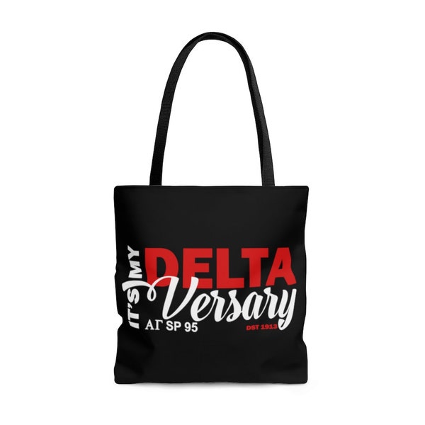 Delta Sigma Theta Tote Bag - Etsy