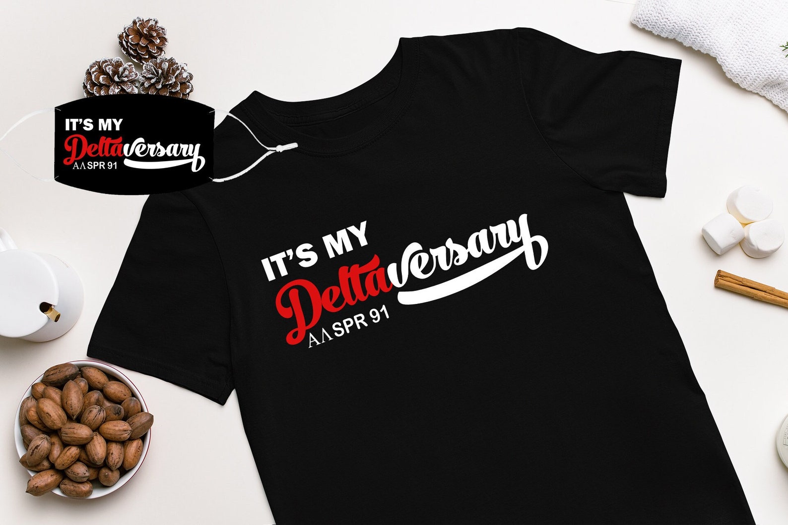 It's My Deltaversary T-shirt , Personalized Shirt, Delta Tee, Unisex ...