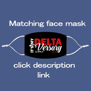 It's My Deltaversary T-shirt Personalized Shirt Delta | Etsy