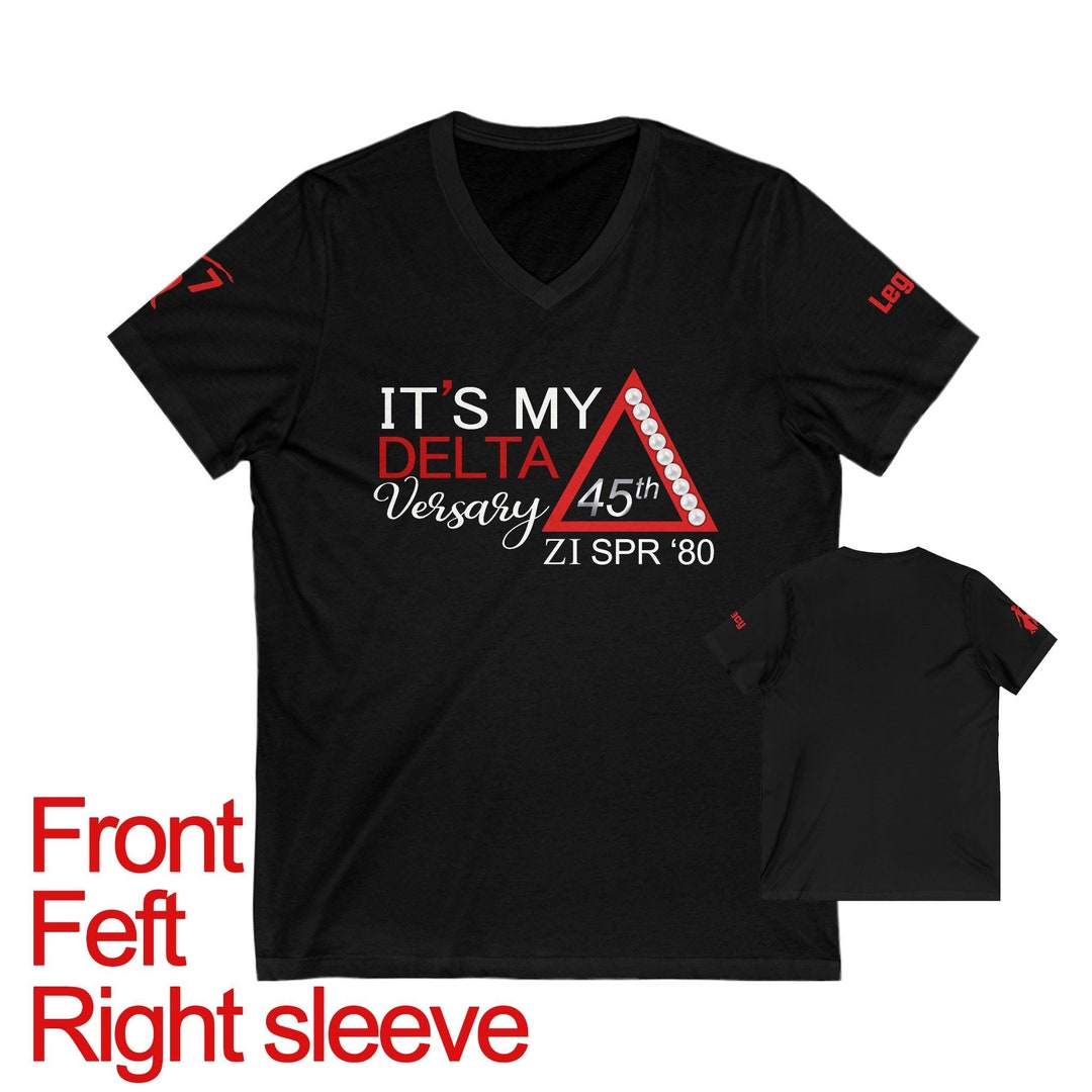 It's My Deltaversary T-shirt , Personalized Shirt, Delta Tee ...