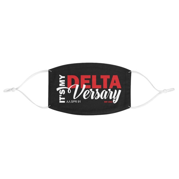 Delta Sigma Theta Mask - Etsy