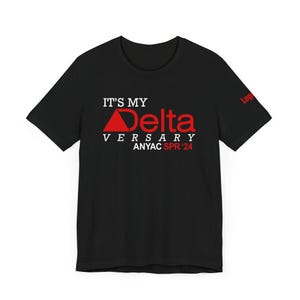 It's My Deltaversary T-shirt , Personalized Shirt, Delta Tee ...