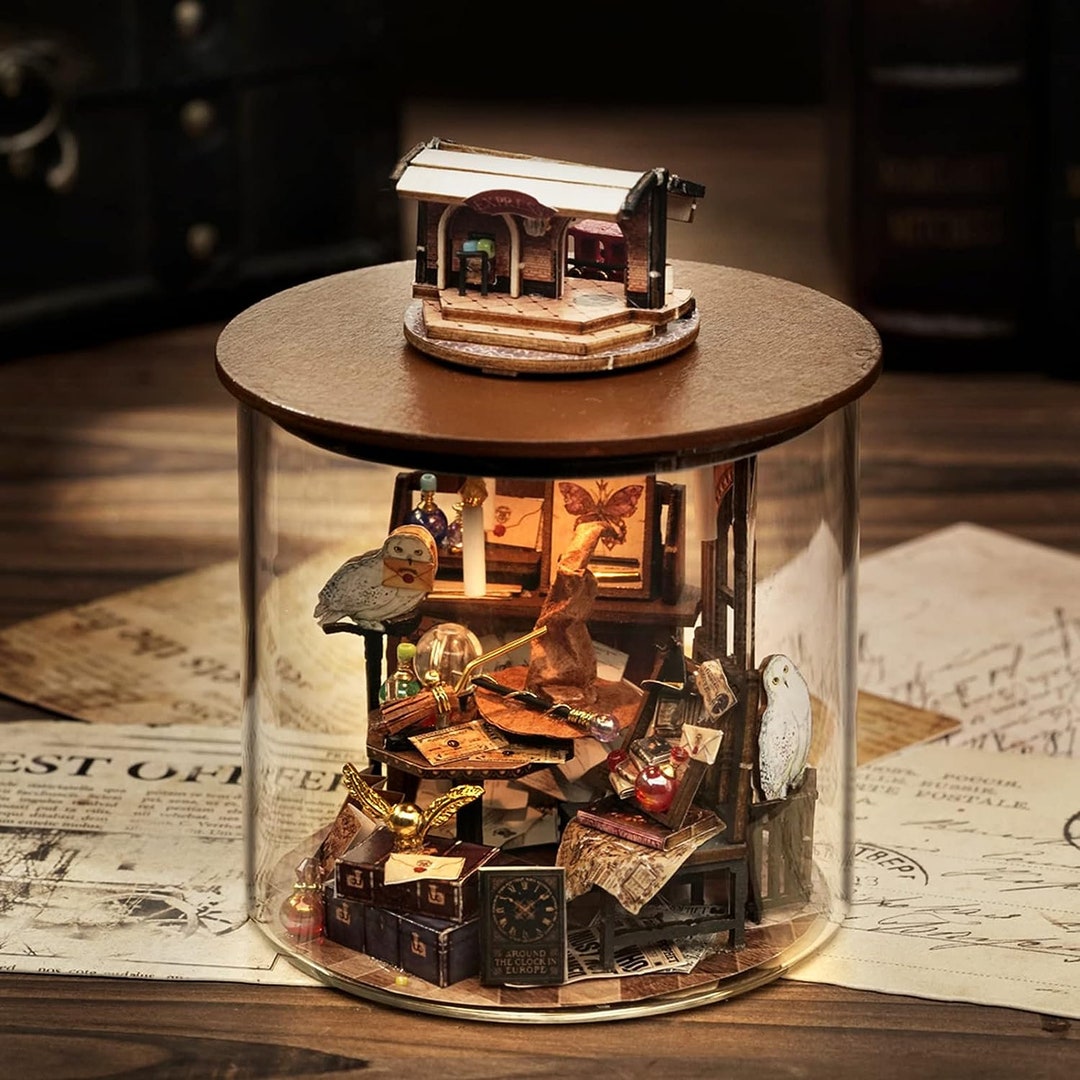 DIY Hut Toys Mini Harry Magic Little House Gift Building - Etsy