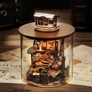 DIY Hut Toys Mini Harry Magic Little House Gift Building - Etsy