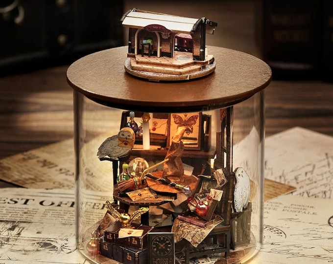 DIY Hut Toys Mini Harry Magic Little House Gift Building - Etsy
