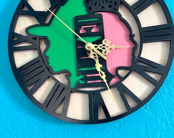 Clock of the Time Dragon Wicked Wall Art - Etsy