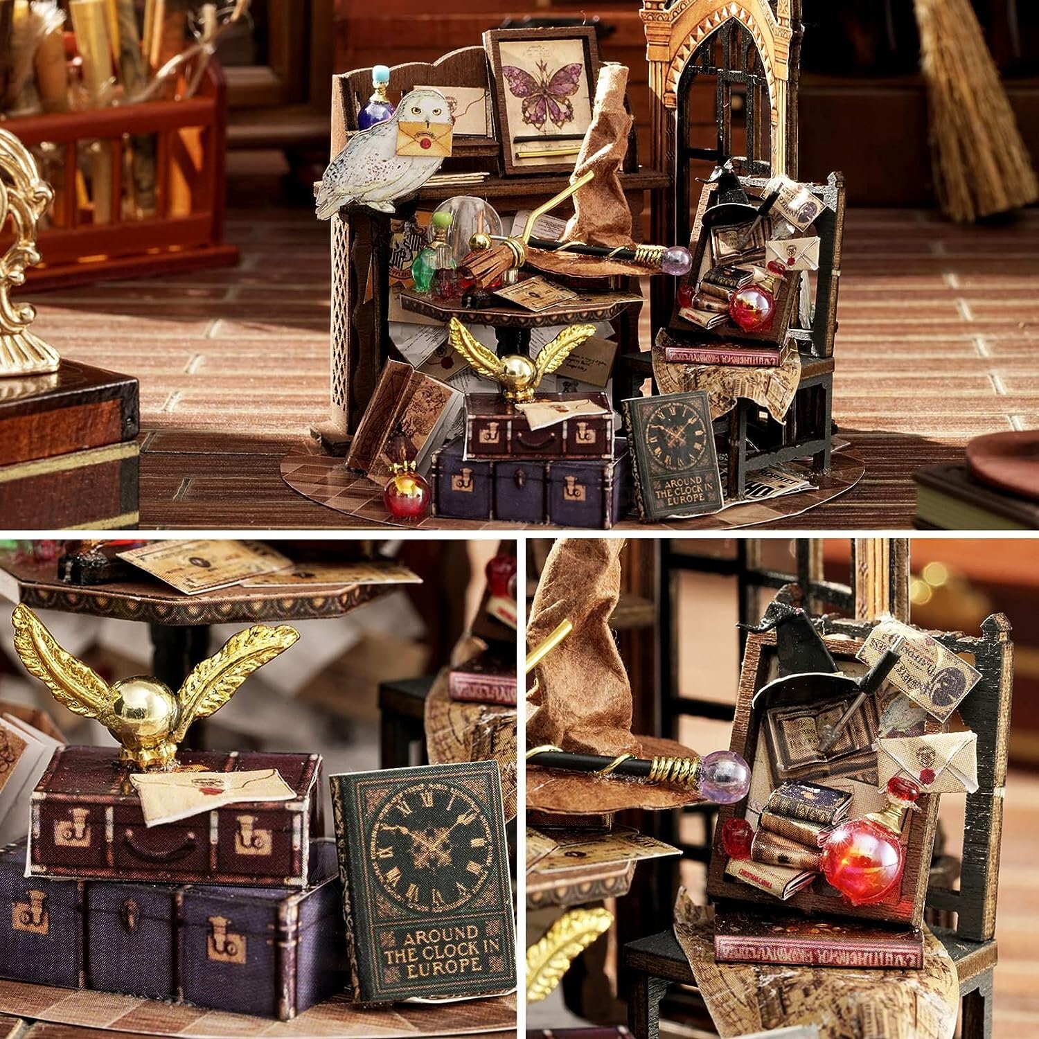 DIY Hut Toys Mini Harry Magic Little House Gift Building - Etsy