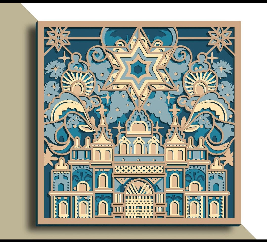 Jewish 3D Art - Etsy