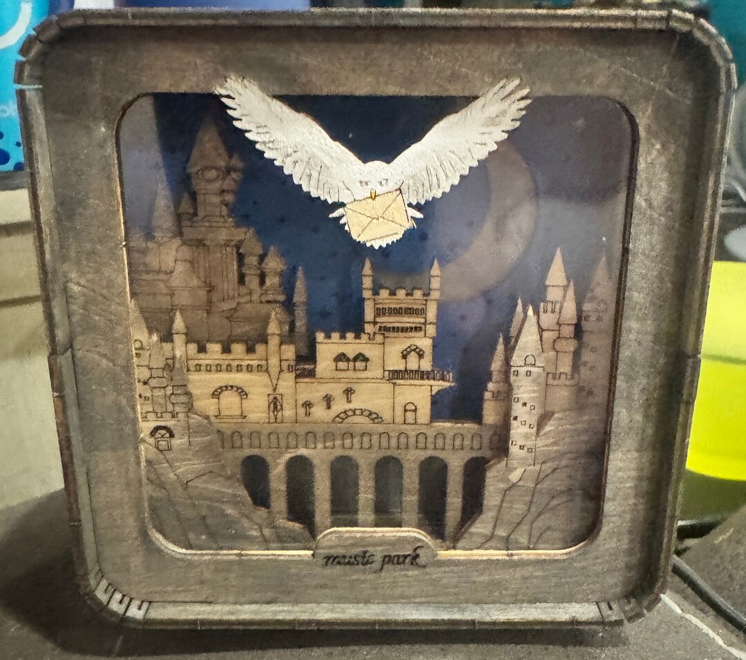 DIY Harry Themed 3D Night Light Kit - Etsy