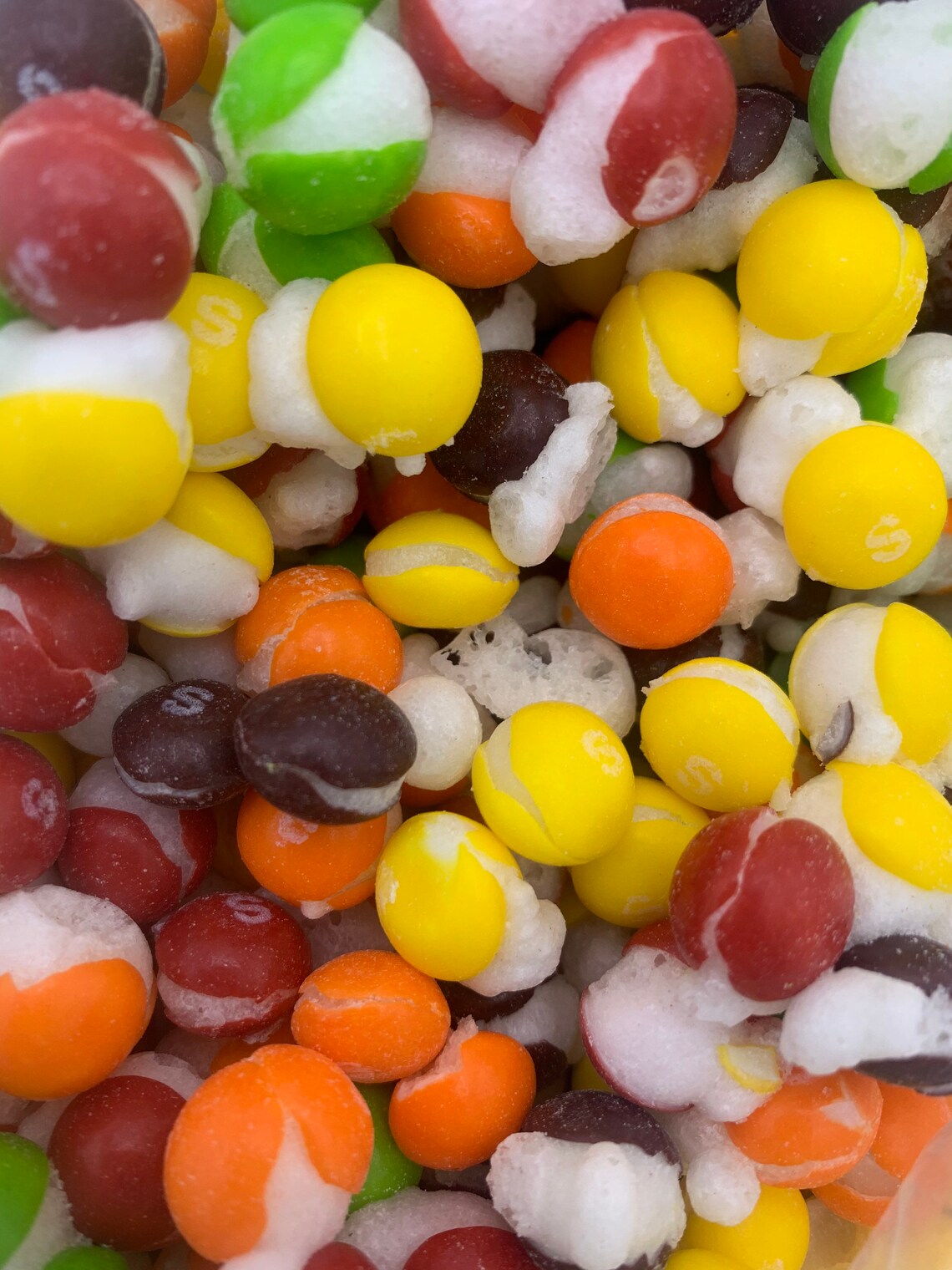 Freeze Dried Skittles Moon Rock Candy Puffy Candy Freeze | Etsy