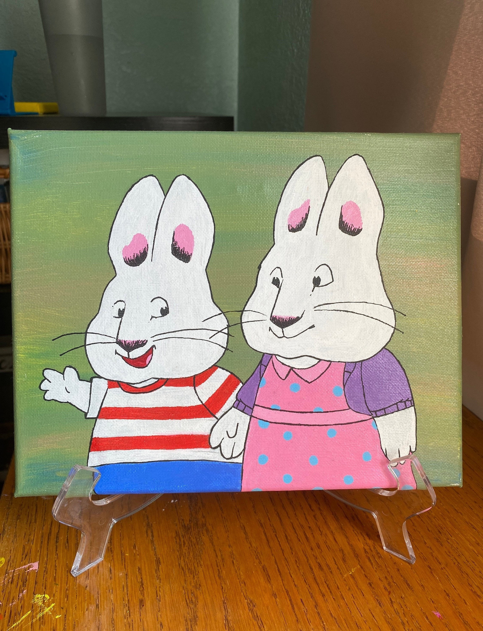 Max and Ruby Painting | Etsy