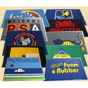 Custom Cut PVC Outdoor Coil Logo Carpet Mats - Etsy