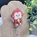 Monkey With Banana Interchangeable Badge Reel Topper - Etsy