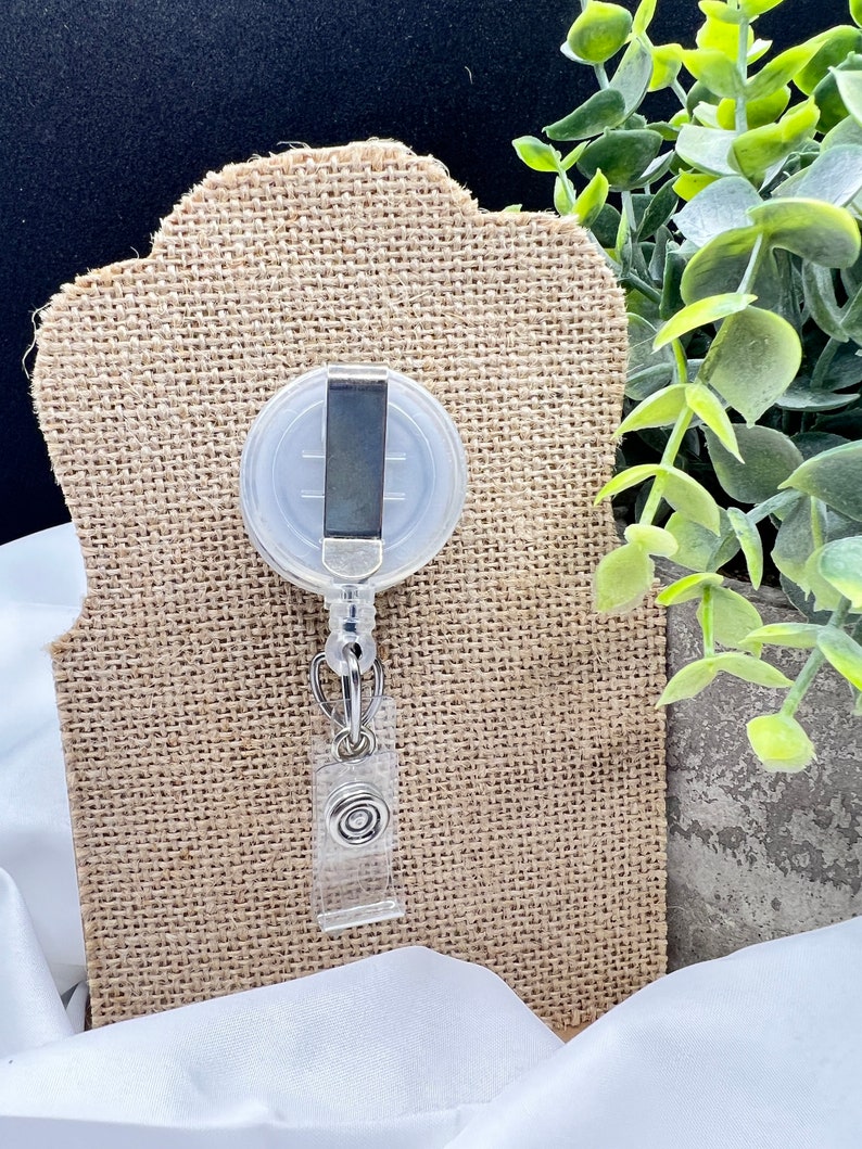 Trust the Process Badge Reel Topper W/alligator Clip or Belt Clip Badge ...