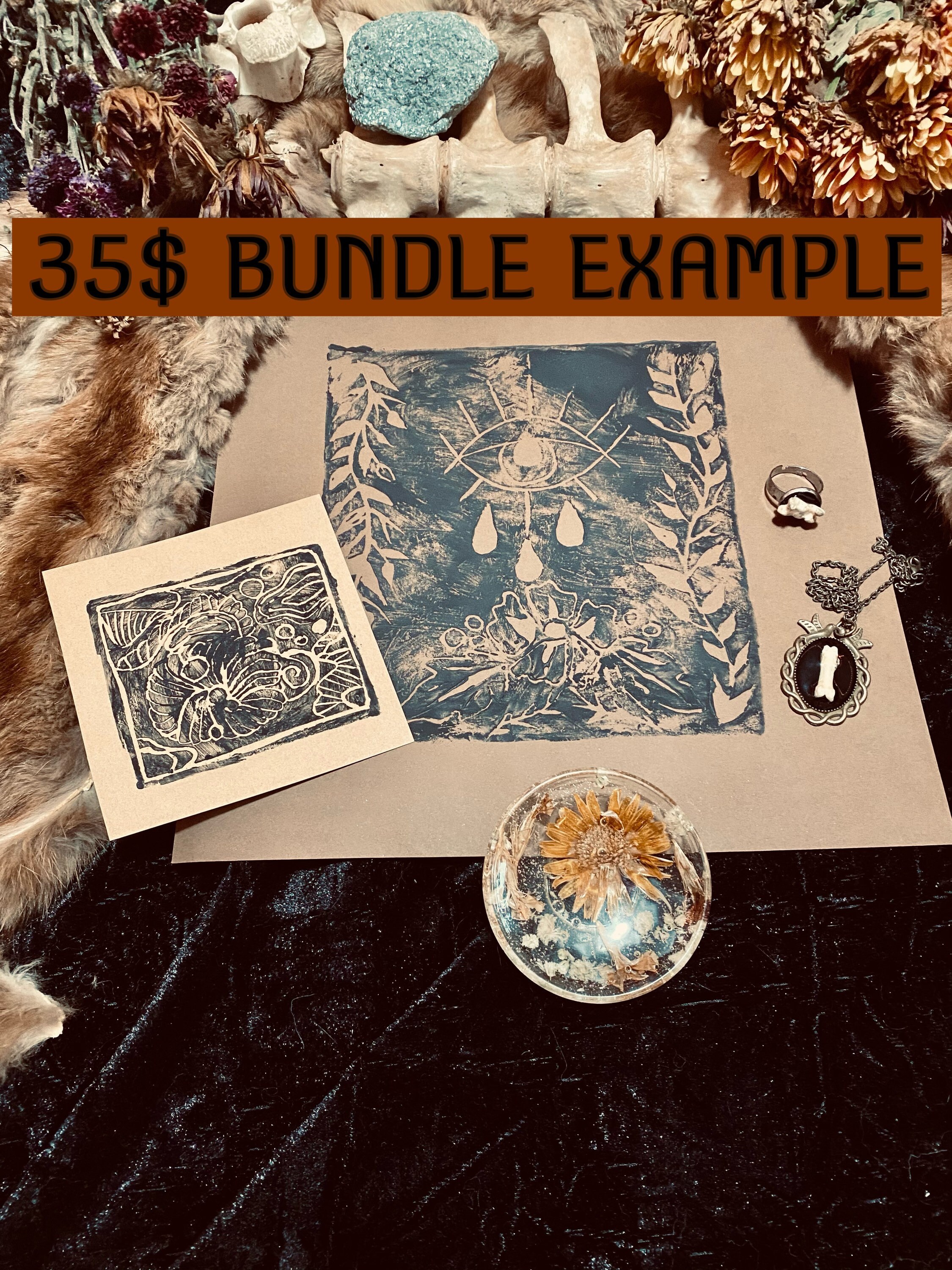 MYSTERY BOXES Vulture Culture//spooky Craft and Jewelry Mystery Bundles ...