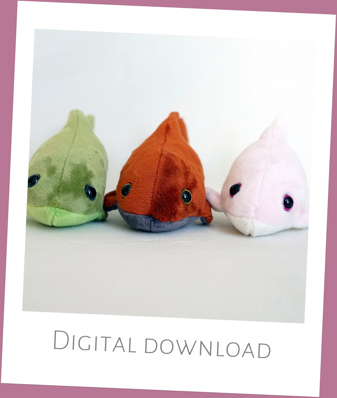 Baby Shark PDF Sewing Pattern Guide - Etsy Australia