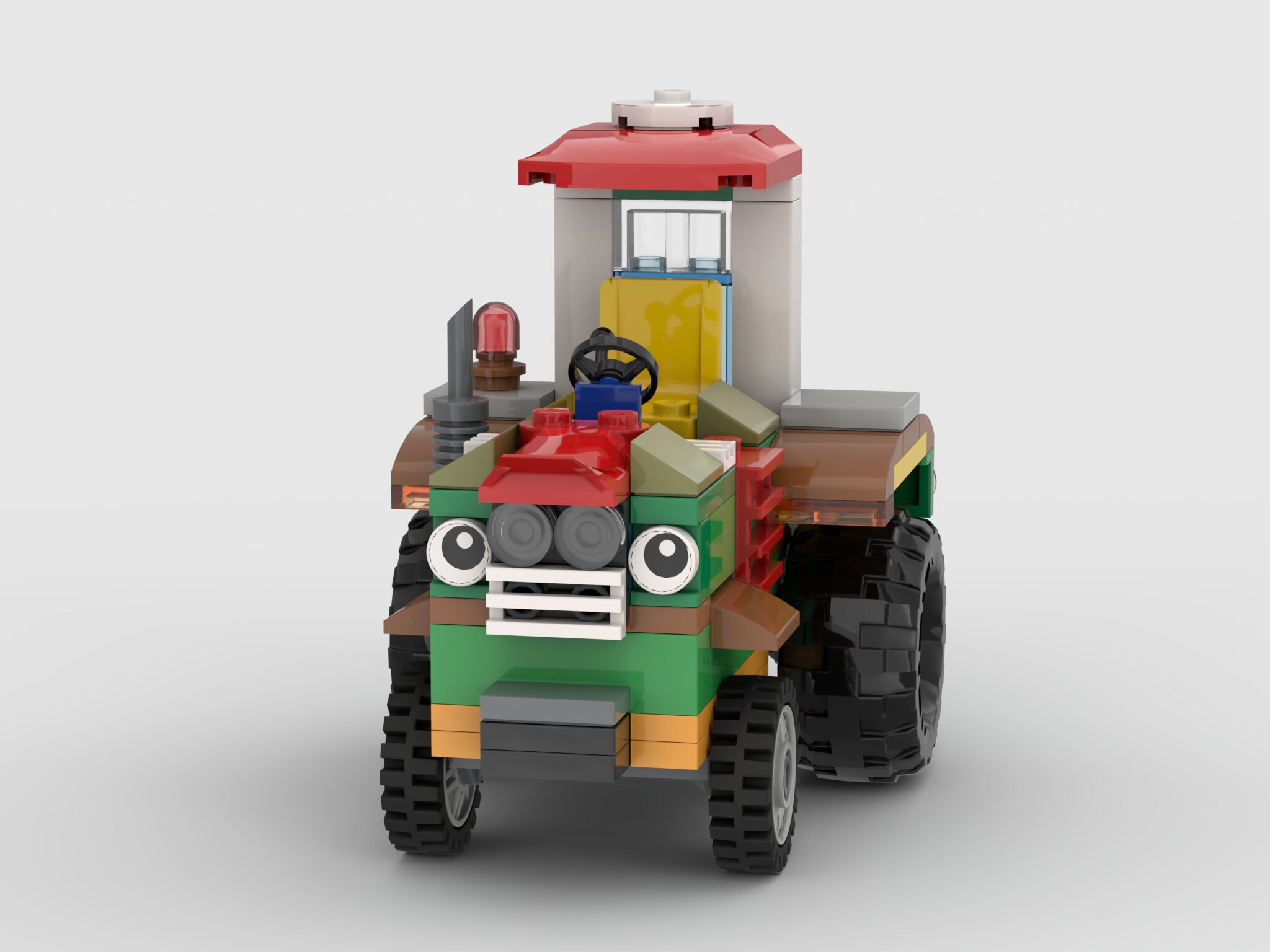 Tractor - Building Instructions PDF -digital Download - Bricks - Cute ...