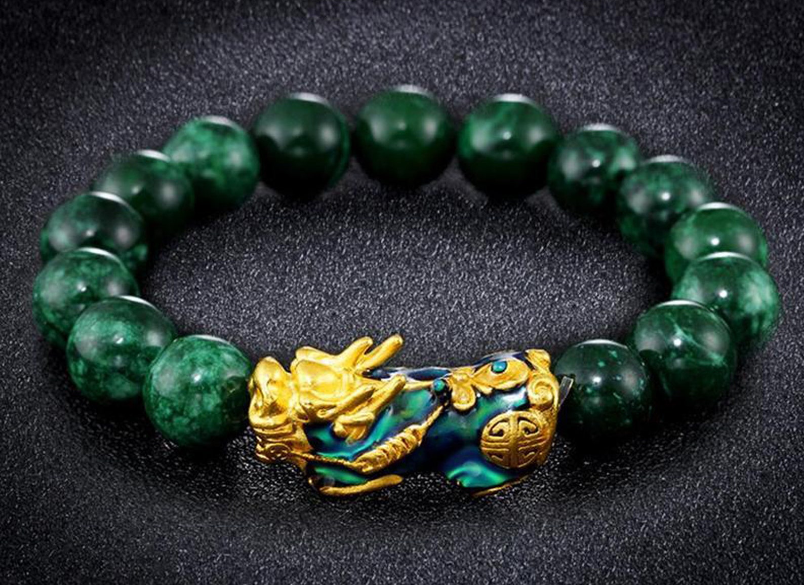 Natural Handcrafted Harmonious Jade Feng Shui Bracelet - Etsy