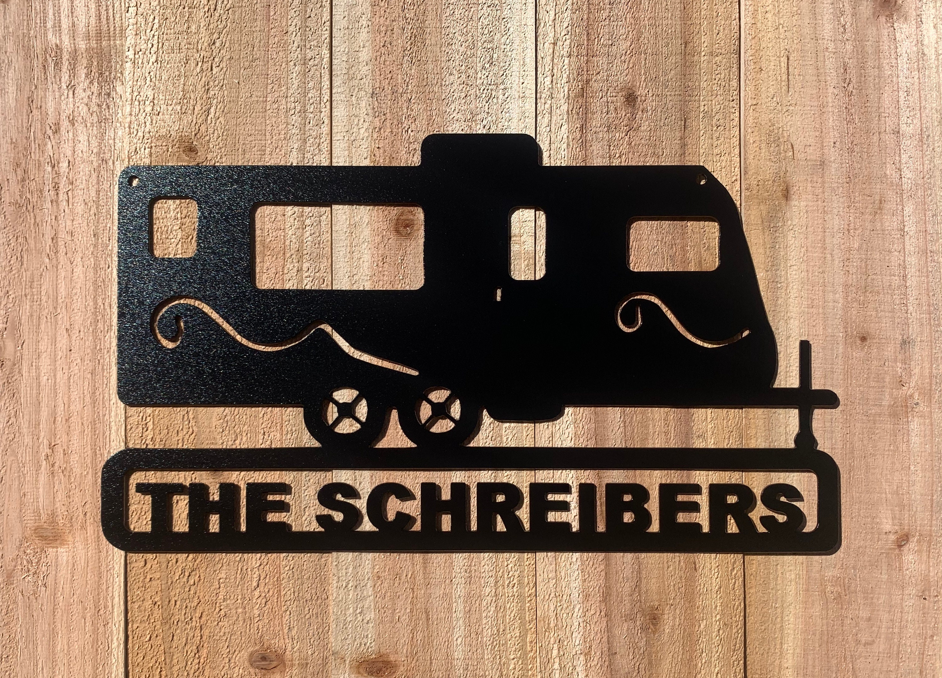 Custom Camper Sign Travel Trailer - Etsy