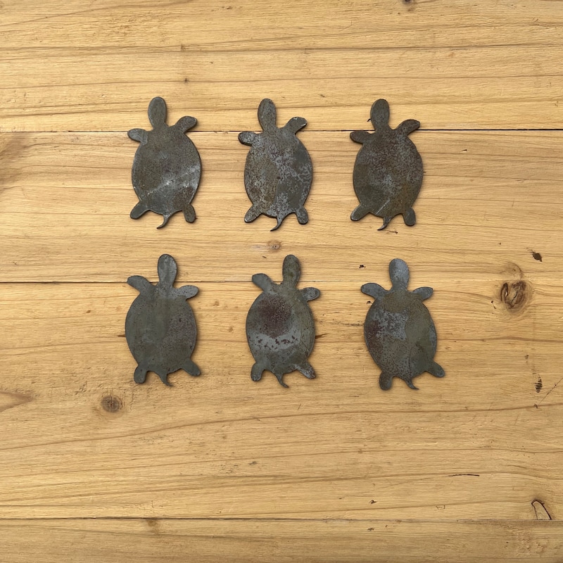 Metal Turtles - Etsy
