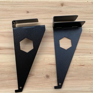 Heavy Duty Metal 4 Frame Bee Hive Inspection Brackets Hive Side Hooks ...