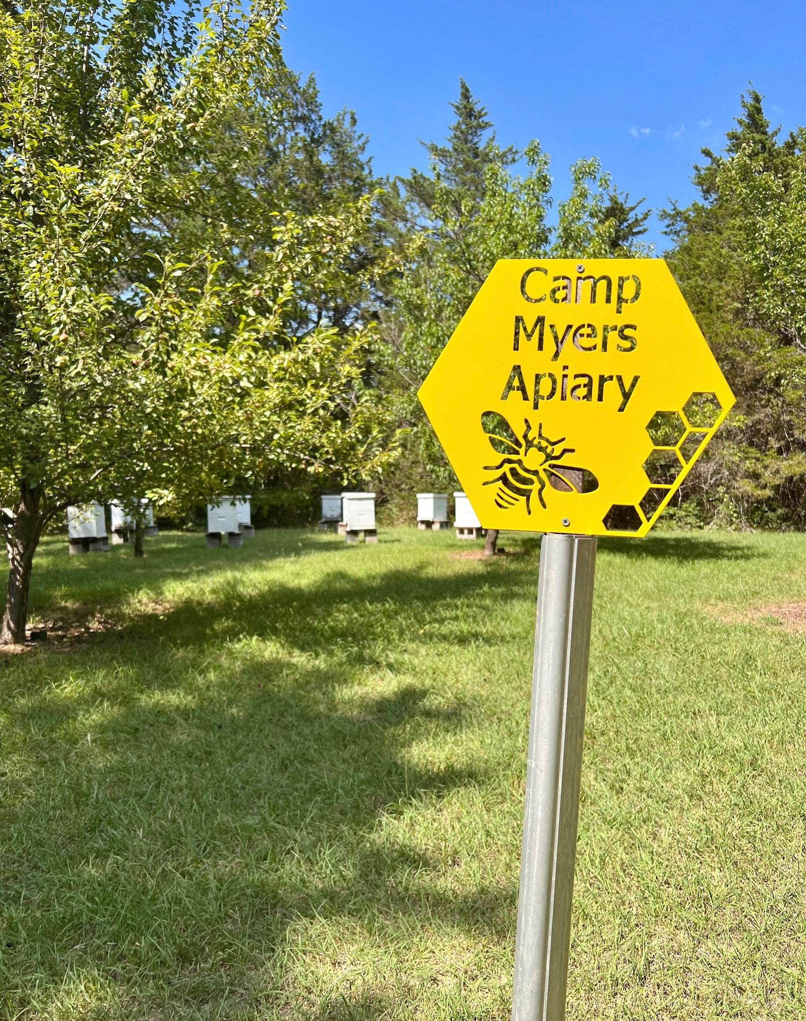 Personalized Beehive Apiary Sign - Etsy