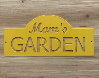 Mom's Secret Garden Stake Slate Garden Stake Mother's Day Gift Gift for ...