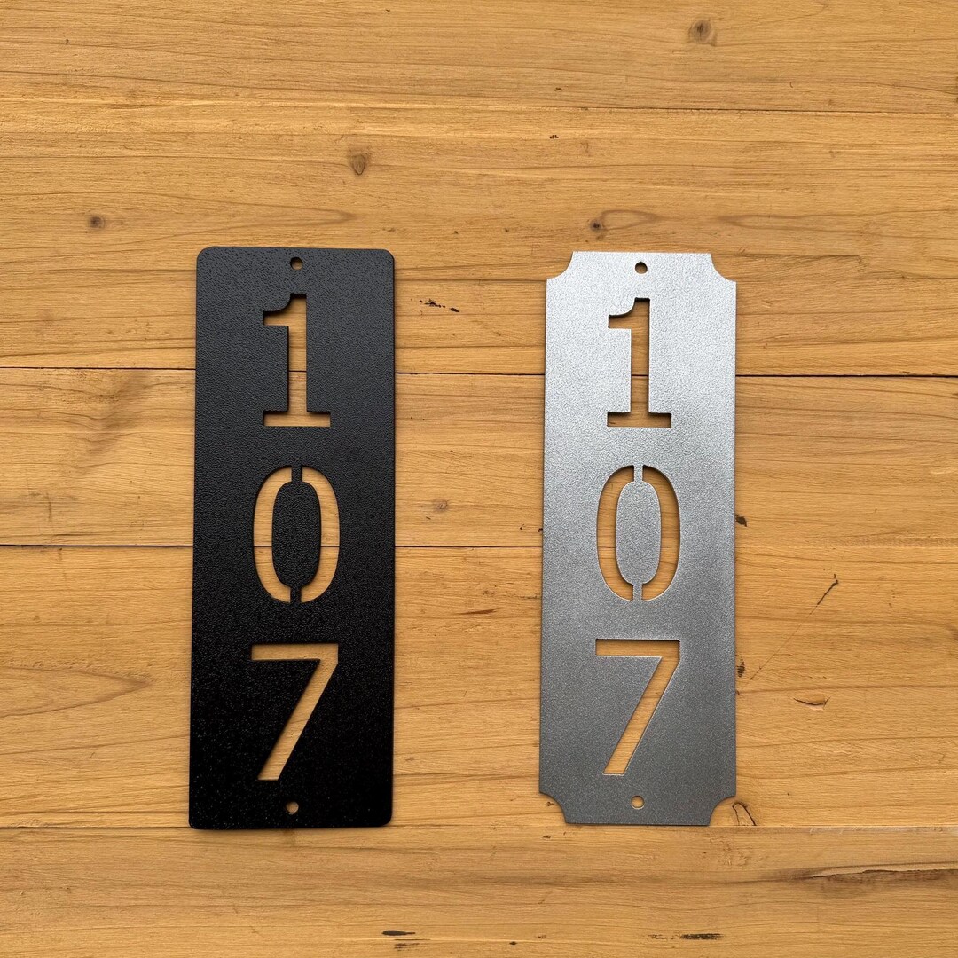 Personalized Vertical Sign | Metal Vertical Sign | Custom Vertical Sign ...