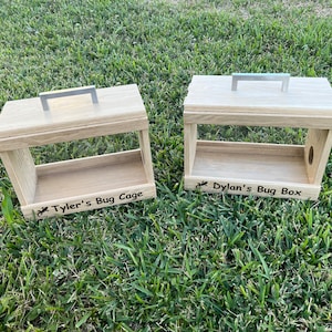 Personalized Bug Box | Bug Box for Children | Critter Cage | Reptile ...