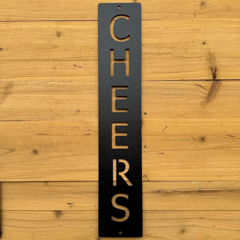 Vertical Sign - Etsy