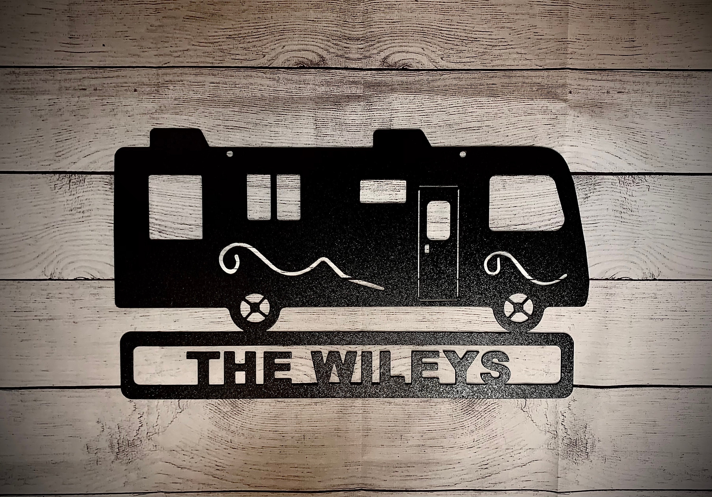 Custom Camper Sign Class A Motorhome - Etsy