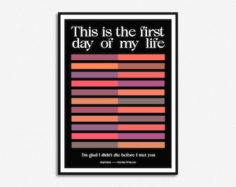 First Day of My Life - Etsy