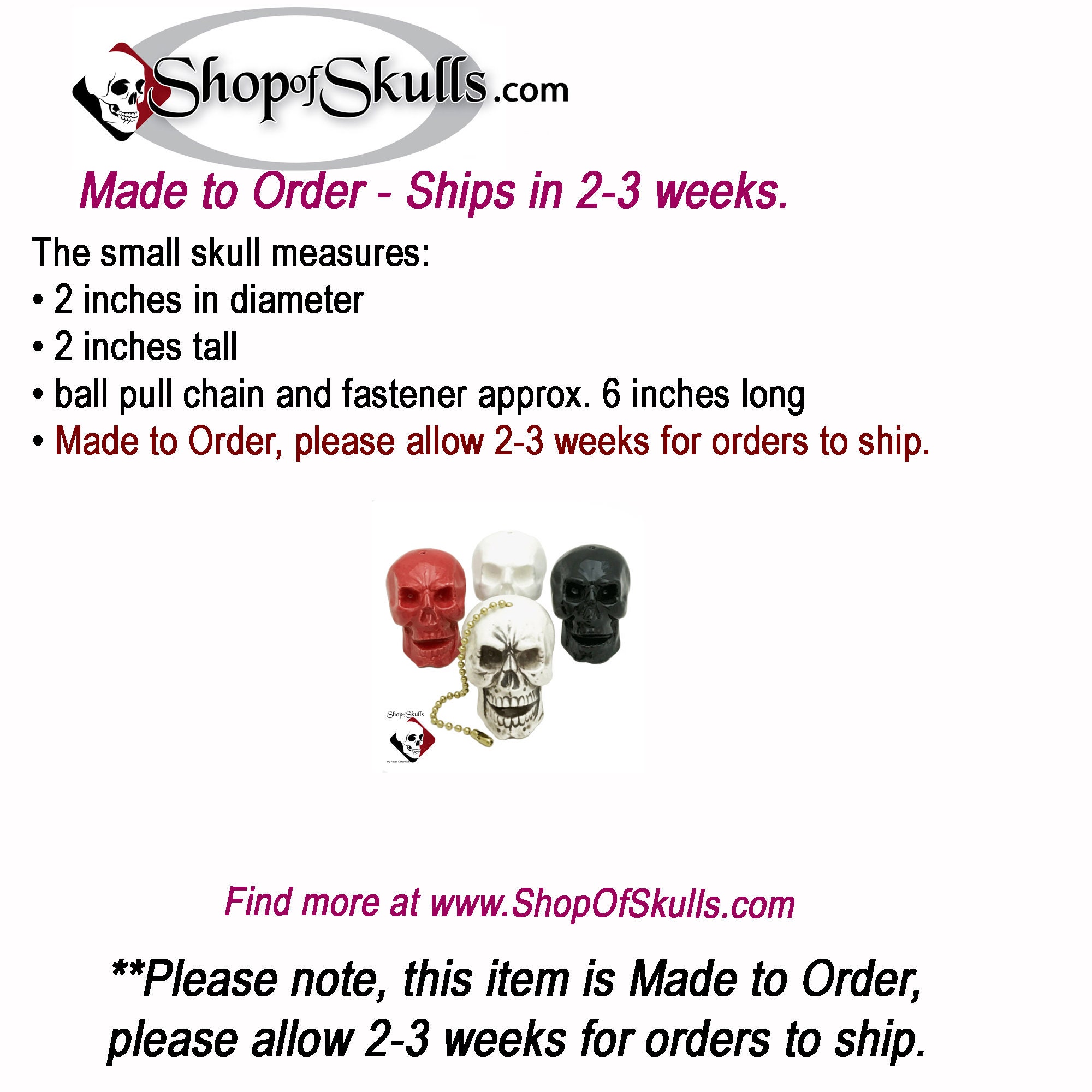 Skull Fan Pull Human Skull Shaped Light Pull or Shade Pull - Etsy