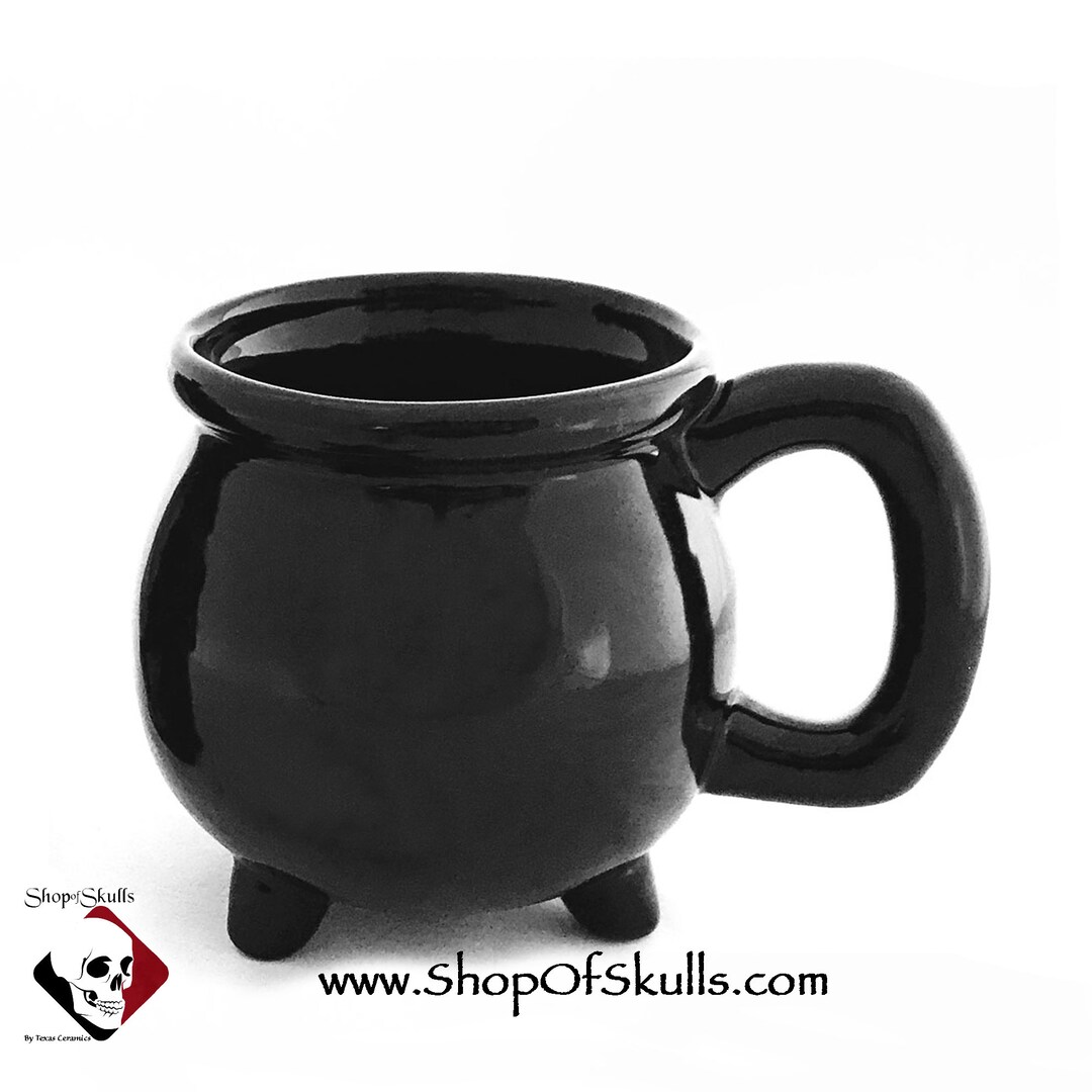 Cauldron Mug in Black for Your Favorite Brew Concoction or Potion of ...