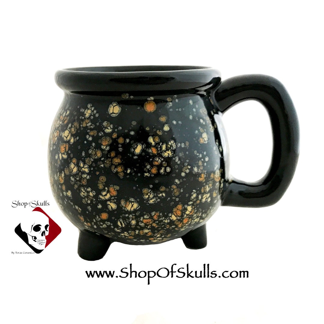 Witches Cauldron Mug Cosmic Burst Glaze for Your Favorite Brew ...