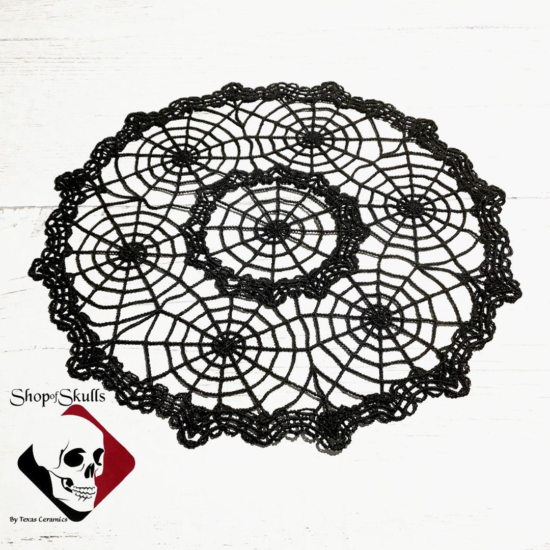 Spiderweb Lace Doily Intricate Cobweb Lace for Tables or Dressers for ...
