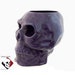 Skull Dispenser and Toothbrush Holder Set Glossy Purple Skull - Etsy