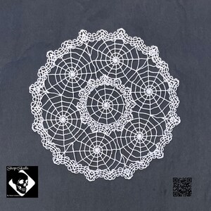 Spiderweb Lace Doily Intricate Cobweb Lace for Tables or Dressers for ...